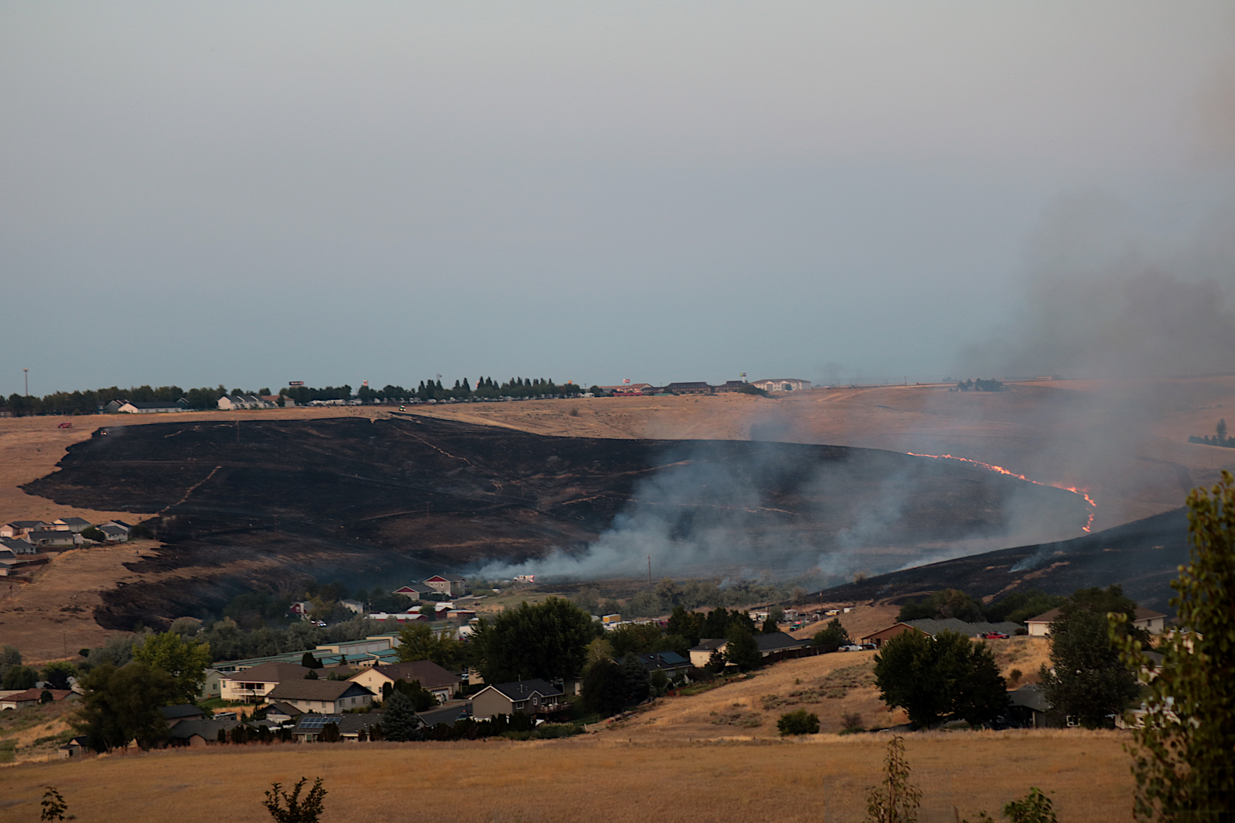 No homes lost in 62 acre fire | Pendleton OR