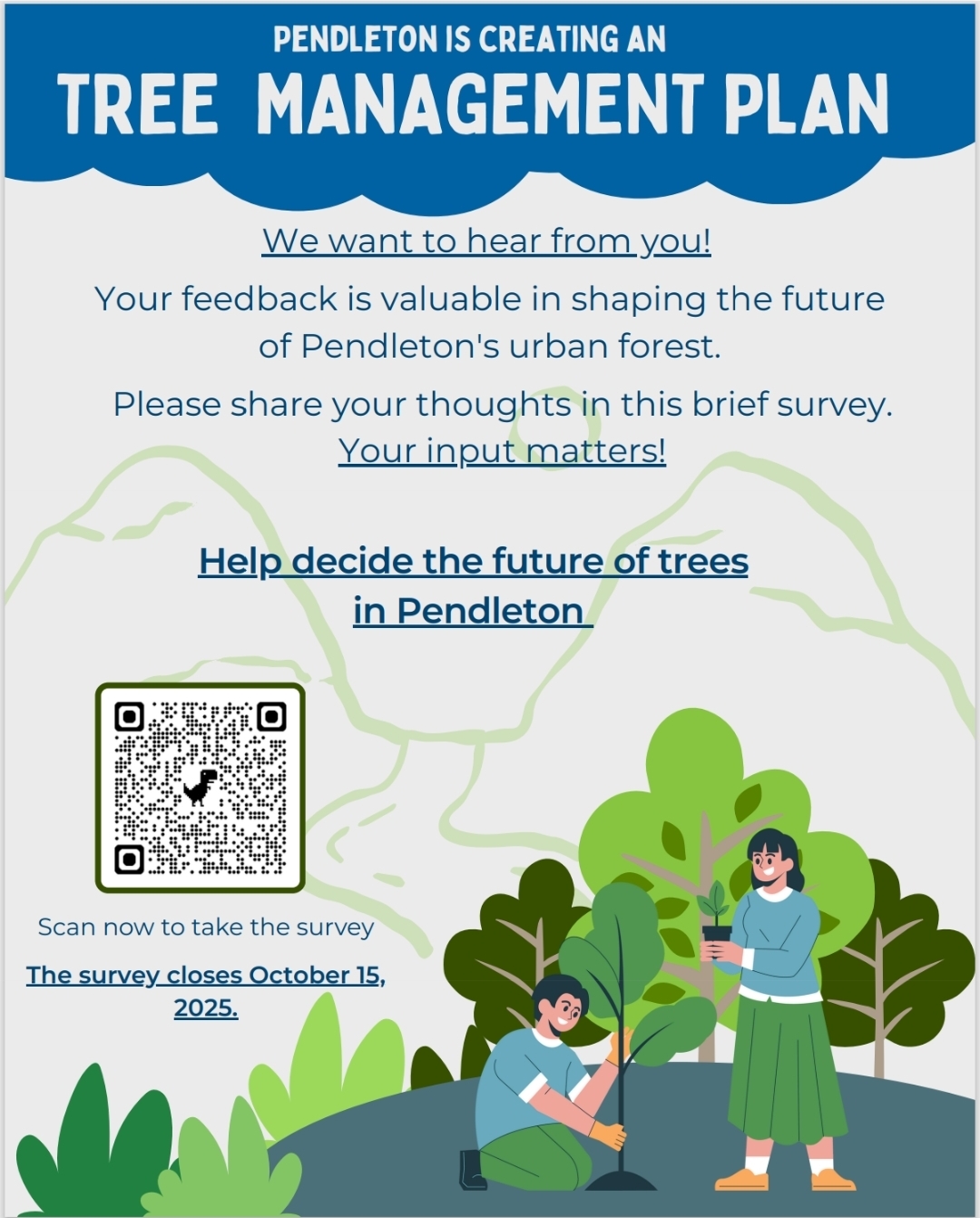 Urban Forest Plan survey opens | Pendleton OR