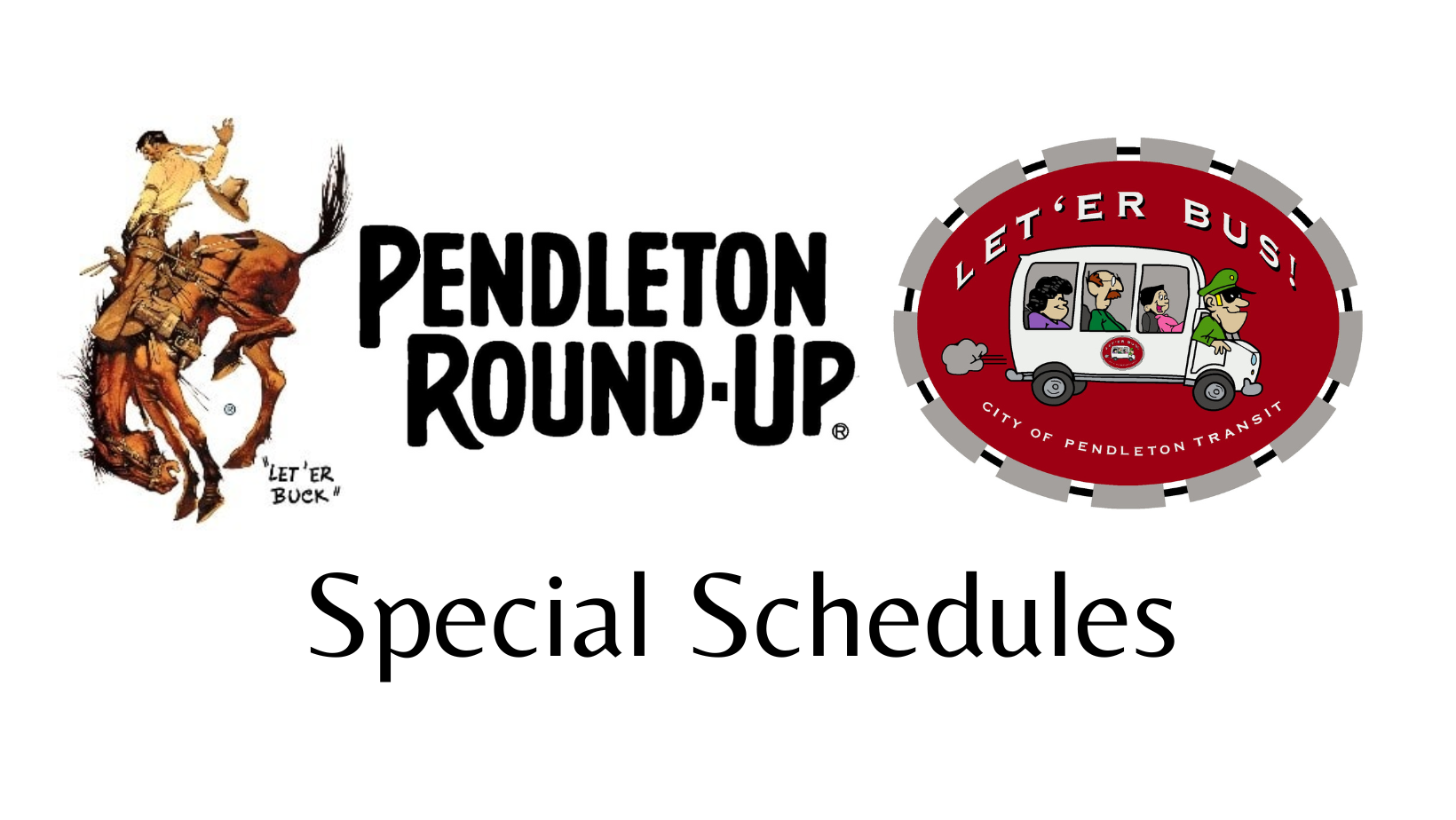 Round-Up Bus Schedule | Pendleton OR